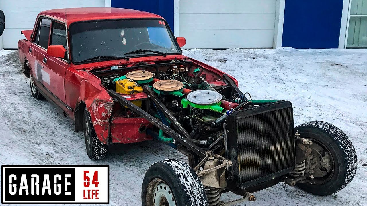 Ruský kanál Garage 54 vydal další poklad. Tentokrát osmikolové monstrum ...